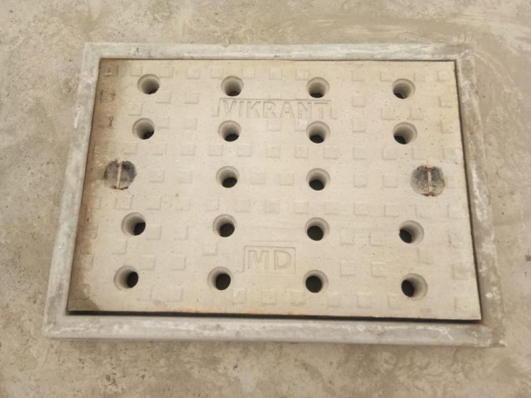 SFRC Manhole cover & gratings with frame - FRP Manhole Cover